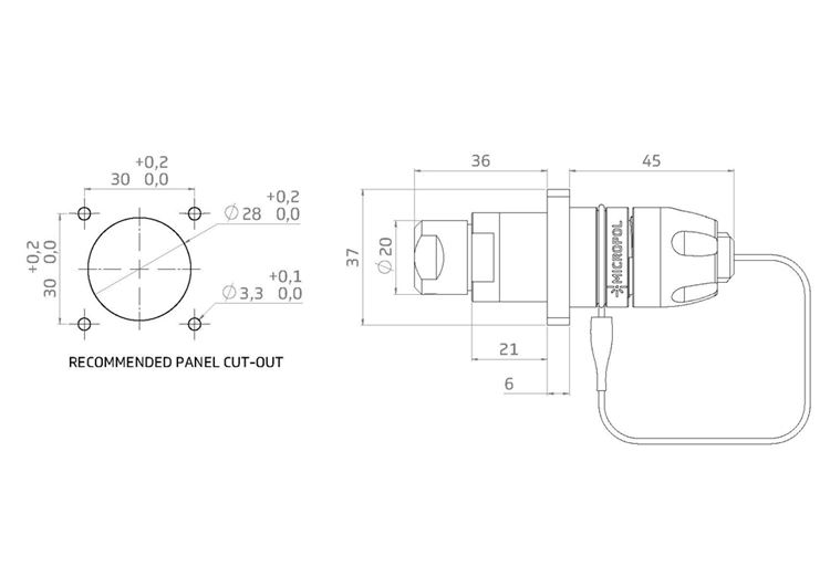 Expanded Beam - Fiber Connectors for Tough Environments | Micropol