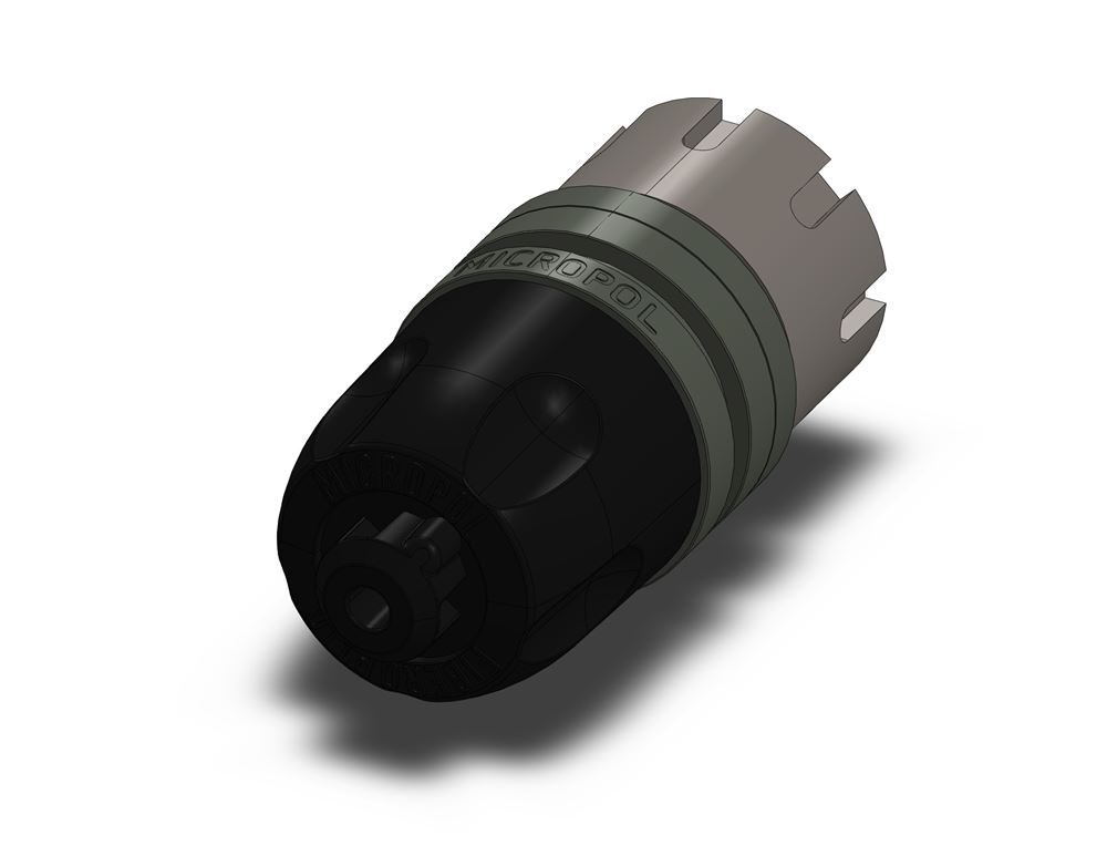 FALCON Mini D-hole SLP - Expanded beam connector | Micropol